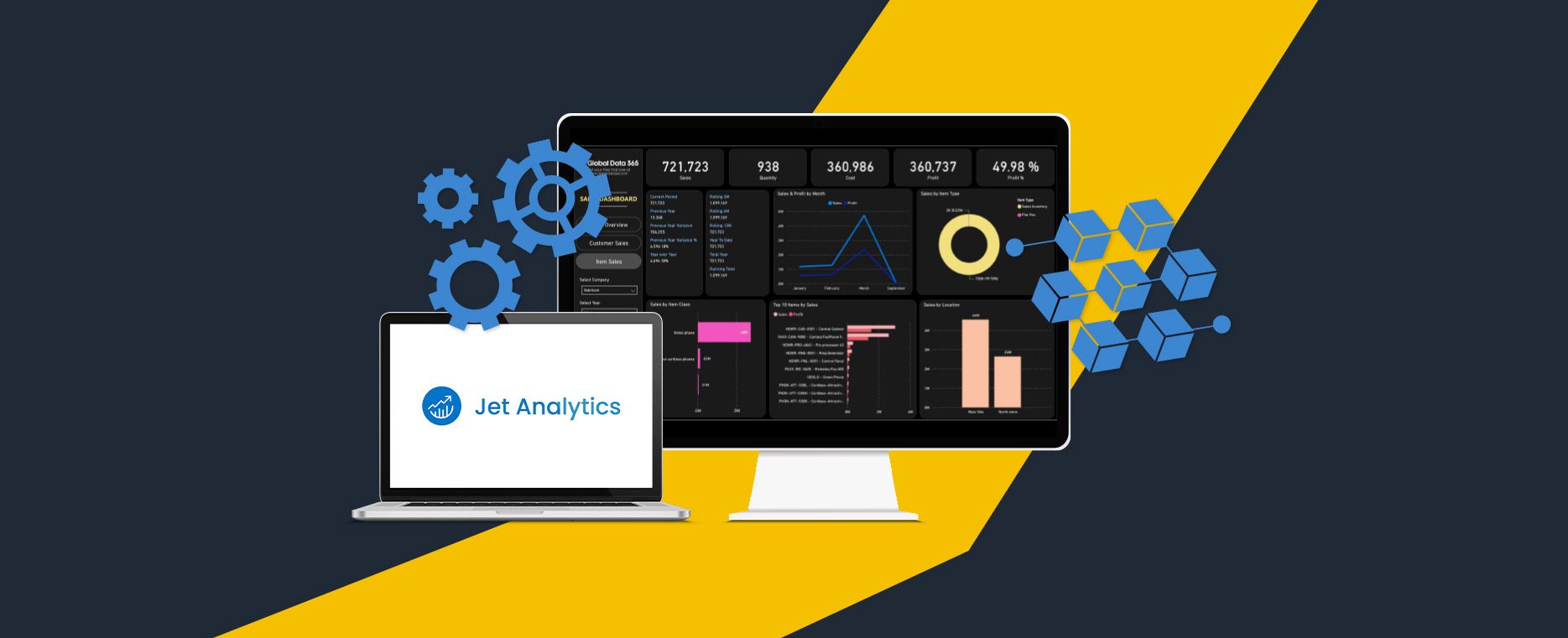 Power BI with Jet Analytics - Global Data 365