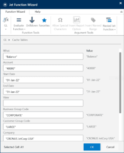 GL Function for Dynamics NAV and Business Central - Global Data 365