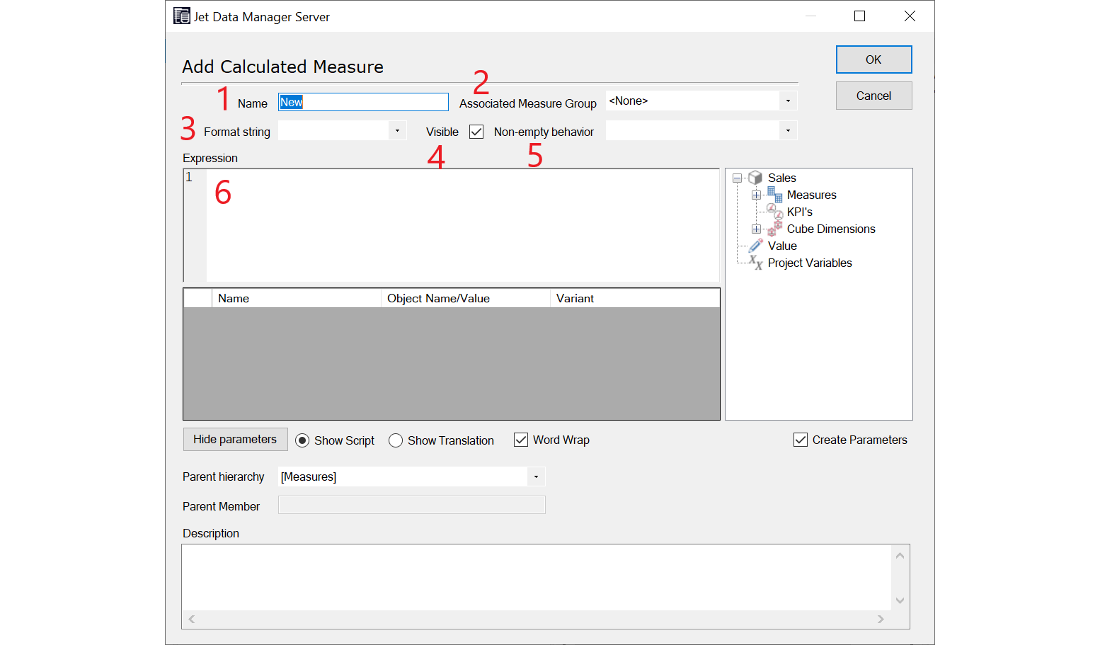 Calculated Measure - Global Data 365