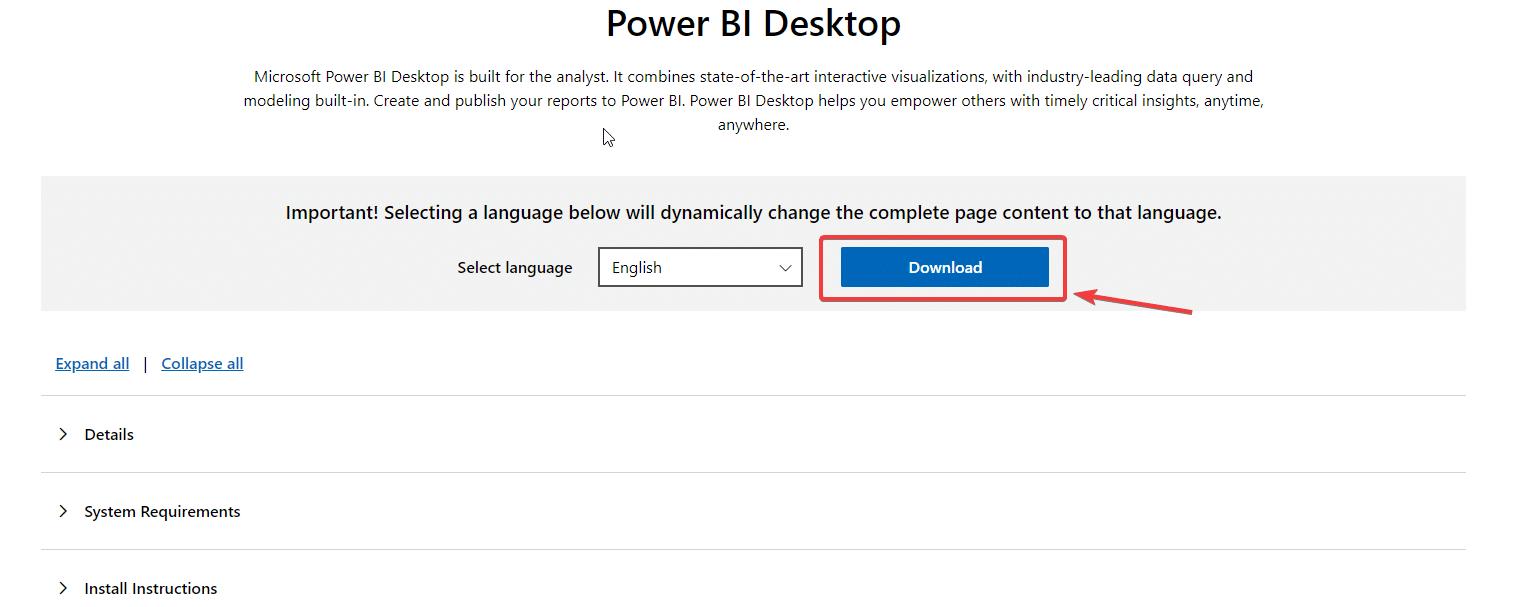 How to download Power BI Desktop? - Global Data 365
