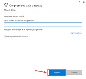 Power BI Gateway - Global Data 365
